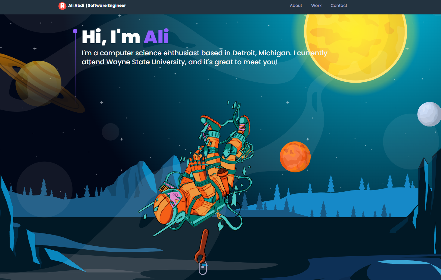 Ali Abdi | Software Engineer | Wayne State University